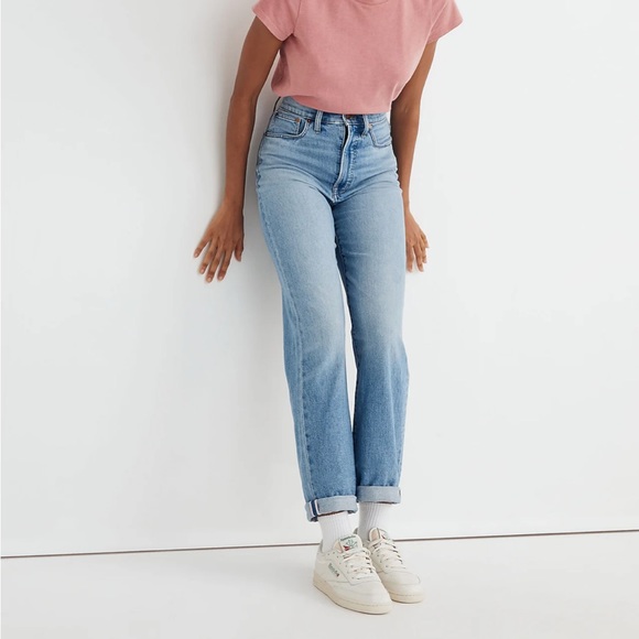 Madewell | Jeans | The Perfect Vintage Straight Jean Bcrf Selvedge ...
